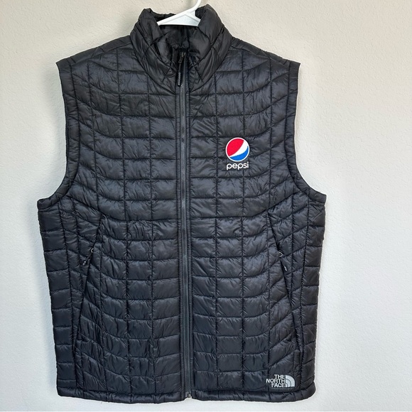 The North Face | Jackets & Coats | The North Face Black Quilted Pepsi ...